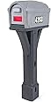 Amazon.com: Simplay3 Classic Plastic Residential Mailbox & Post Mount ...