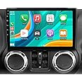 Amazon.com: 【2+64GB】 Car Stereo Radio Upgrade Replacement for Jeep Wrangler JK 2007-2018 Dodge ...
