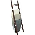 Amazon.com: 6 Tier Wooden Blanket Ladder - Rustic Style Quilt Ladder ...