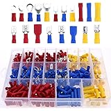 Amazon.com: Glarks 540pcs 22-16/16-14/12-10 Gauge Nylon Heat Shrink ...