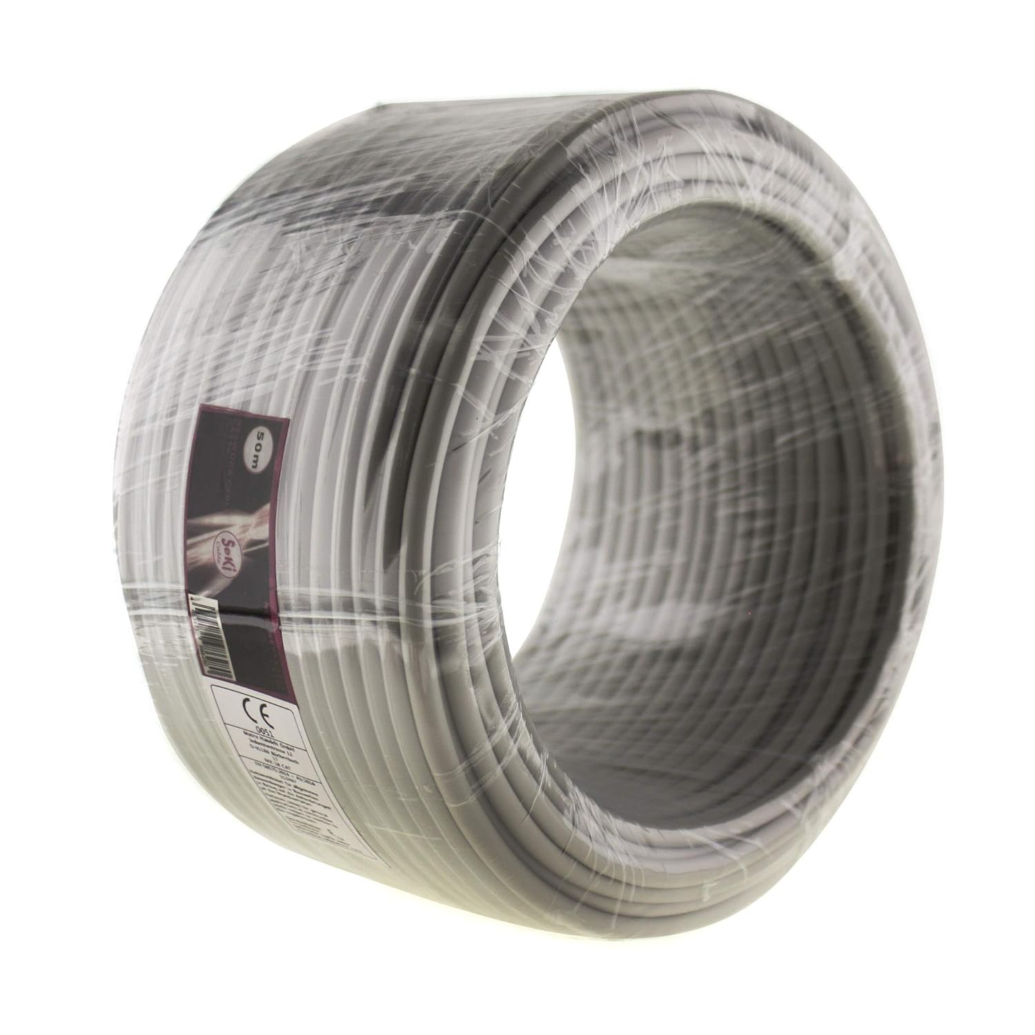 SeKi Network Cable Cat. 5e 50 m F/UTP, Installation Cable – LAN ...