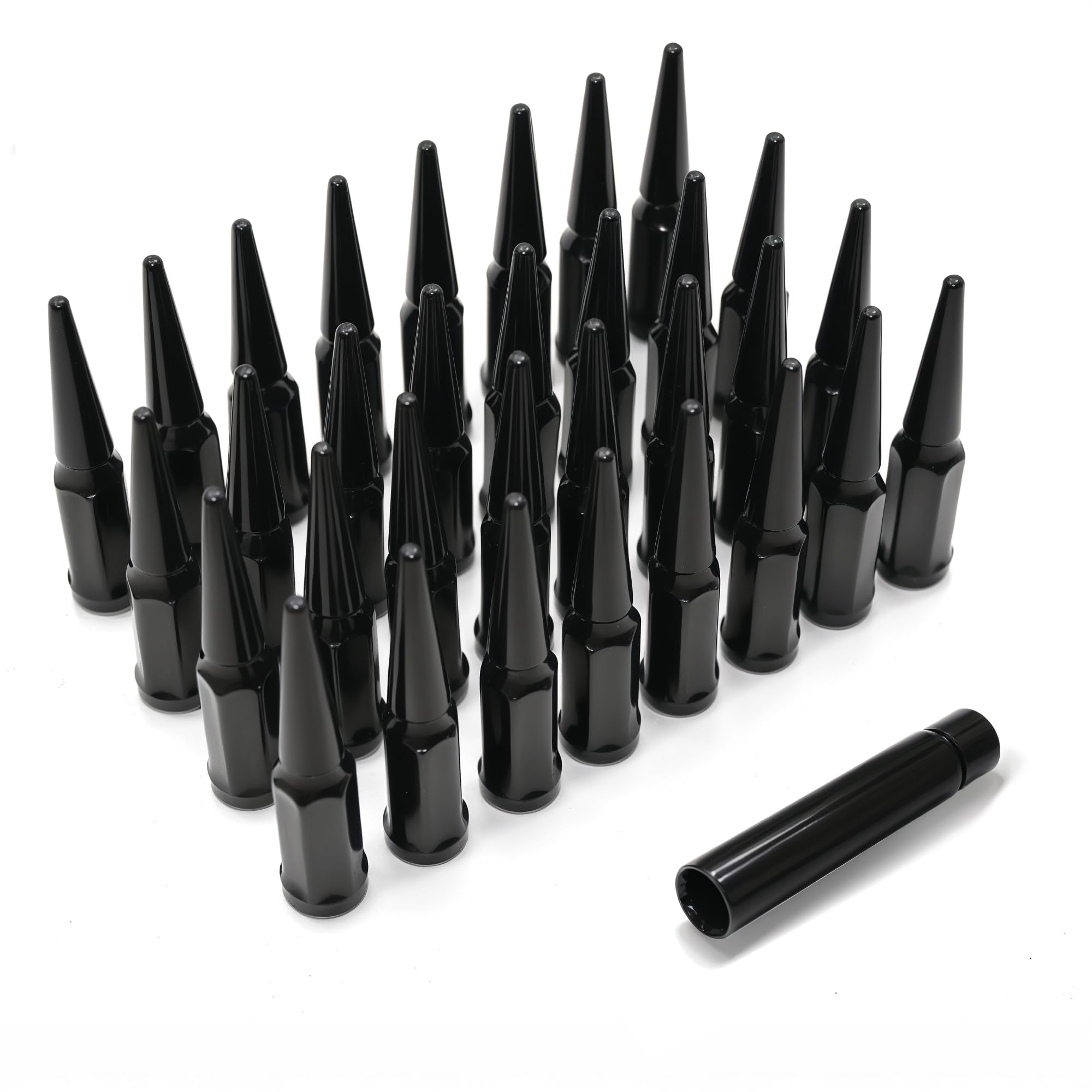 LUJIANI M12x1.5 Wheel Spike Lug Nuts Replacement for Toyota Camry Accord Polaris Chevy Lexus ...