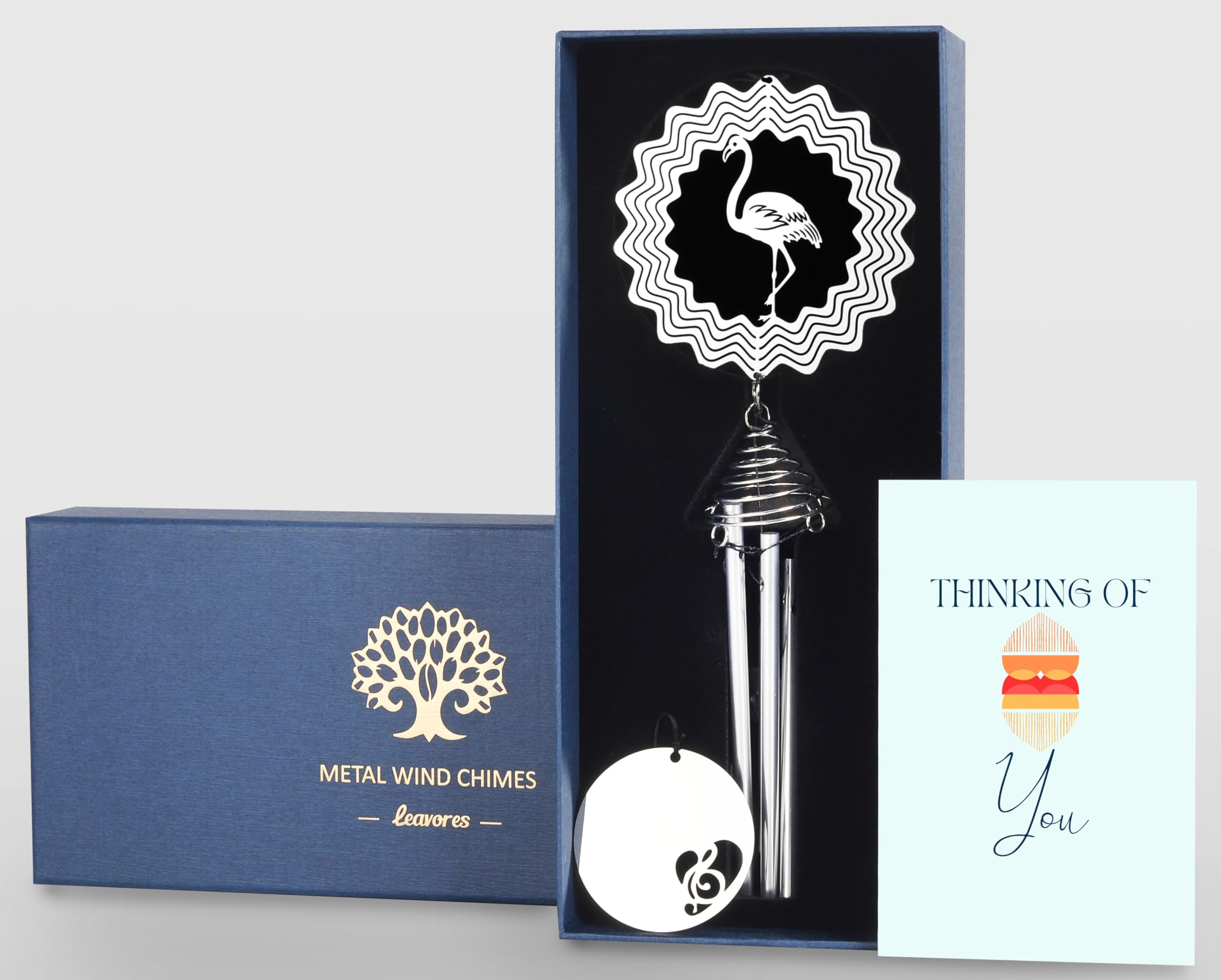 Flamingo Wind Chime with Wind Spinner - Flamingo Gifts for Women ...