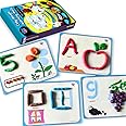Amazon.com: Alphabet & Number Playdough Mat for Letter Tracing | 36 ...