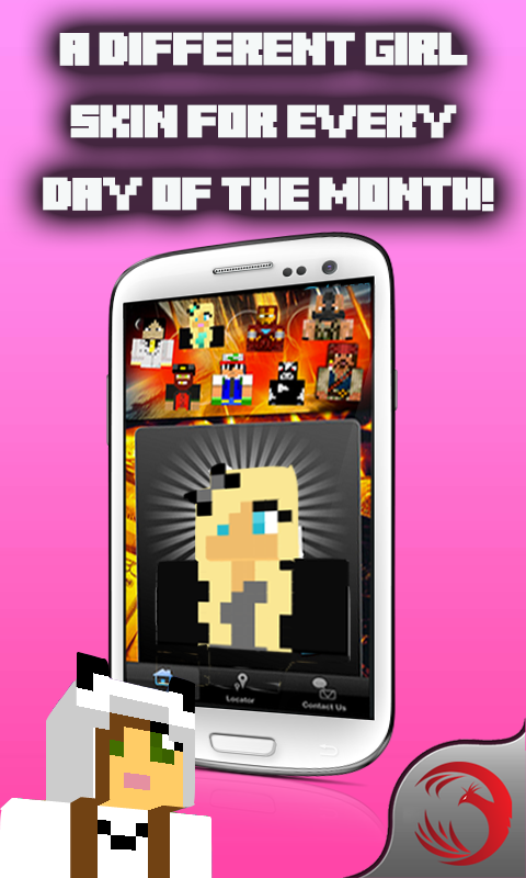 Amazon.com: Girl Skins For Minecraft Pro - Multiplayer Skin Textures To ...