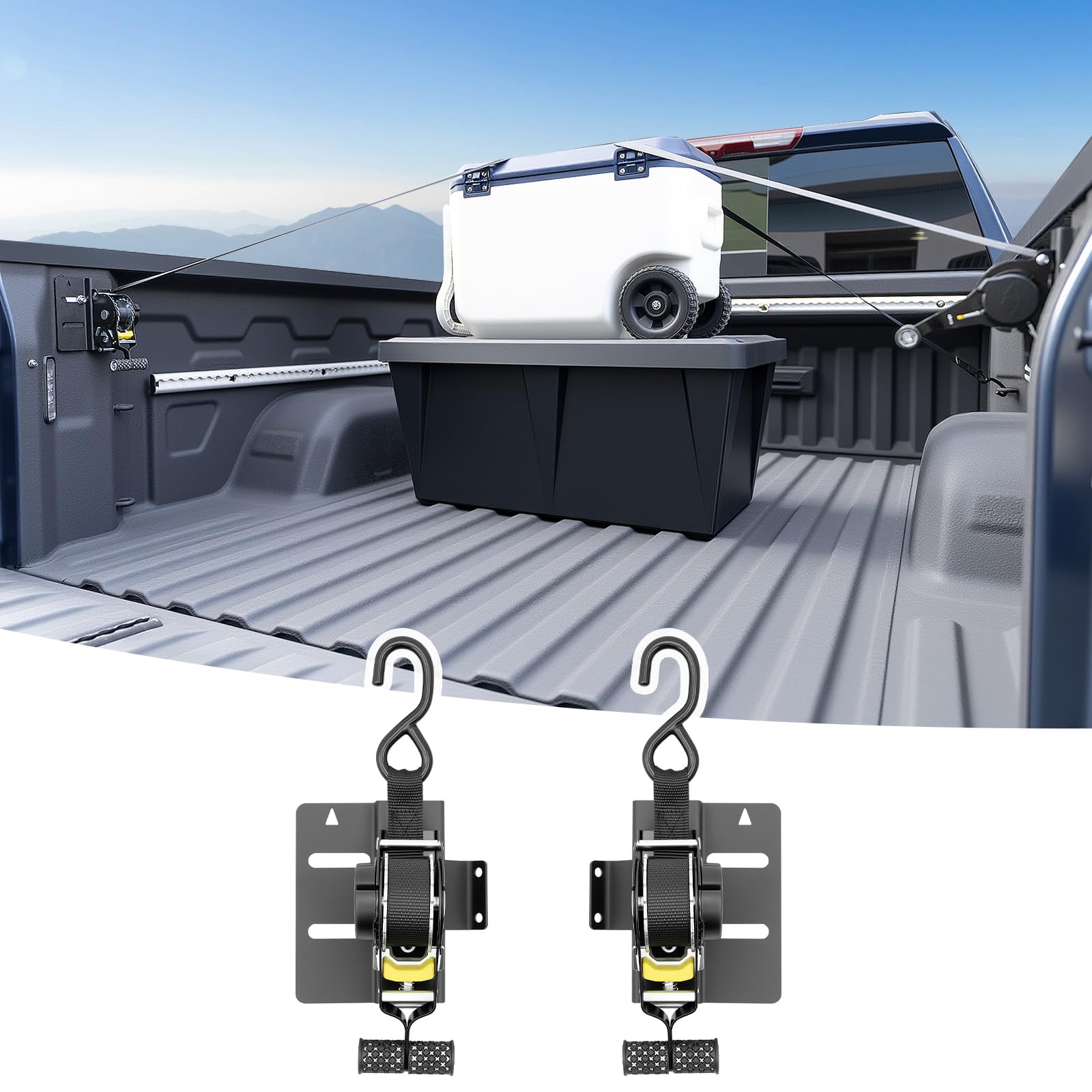 Truck Bed Ratchet Straps