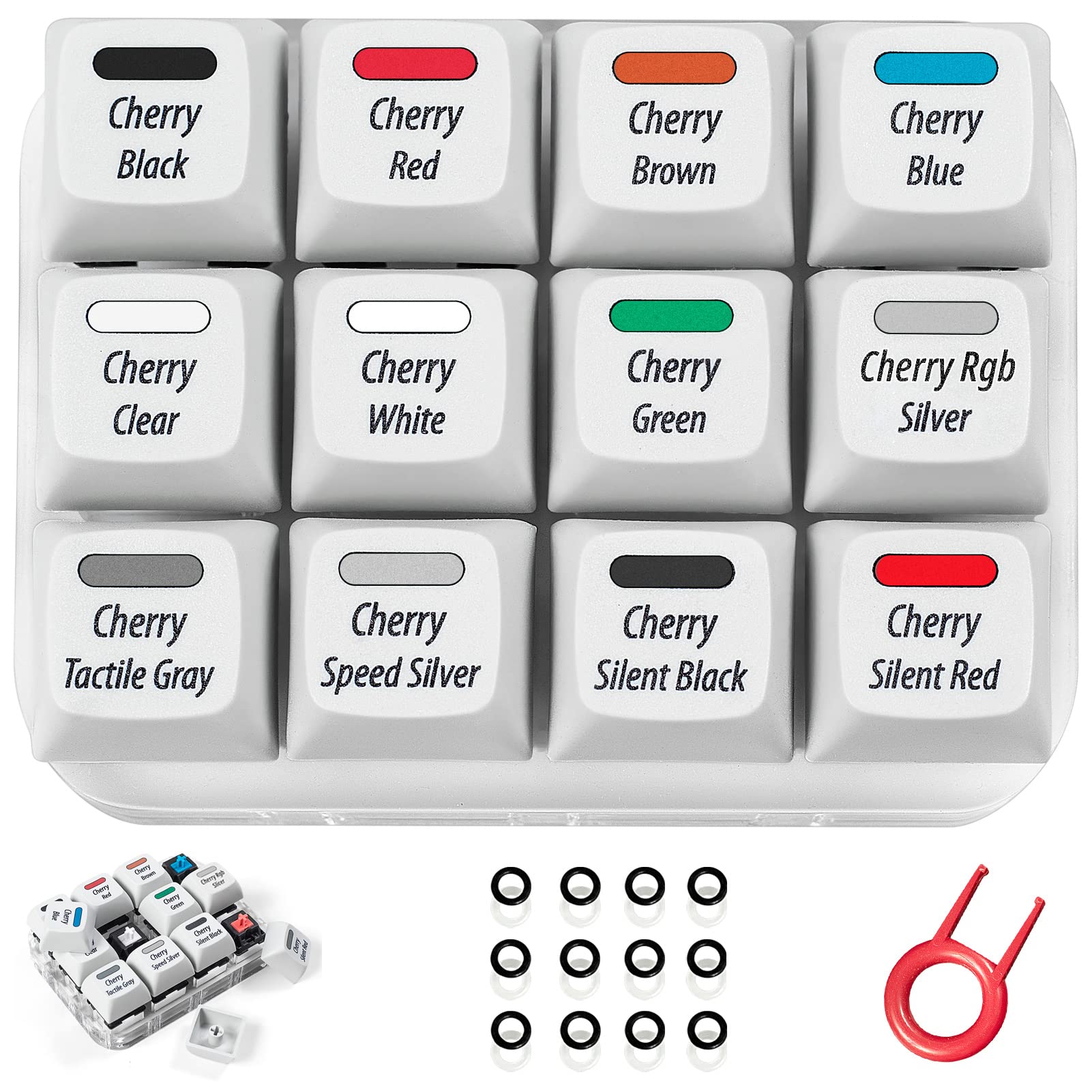 Mua Cherry MX Switch Tester 12-key Mechanical Keyboard Sampler Switch ...