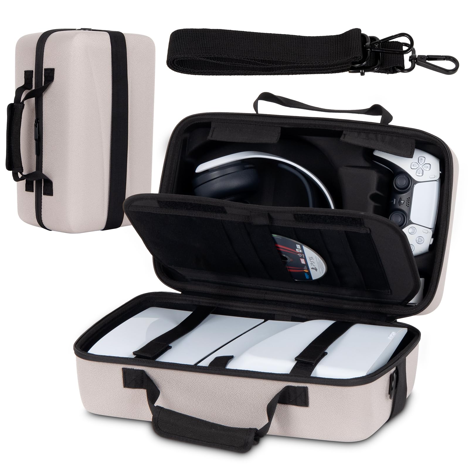 Hard Carrying Case for Sony PS5 Playstation Slim, Scratch-resistant ...