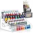 Amazon.com: ARFETIGO 6 Layer Acrylic Paint Organizer & Brush Holder ...