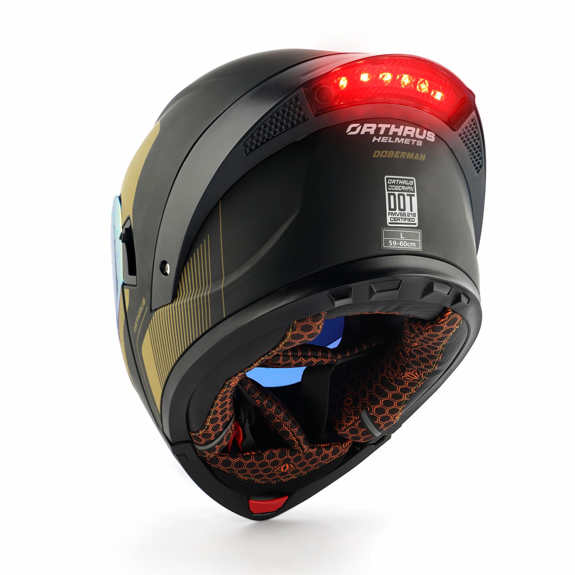 Mua Modular LED Full Face Motorcycle Helmet - DOT Approved, Flip-Up ...