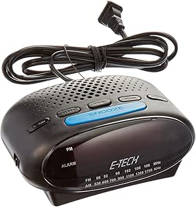 Amazon.com: Sharp FM Clock Radio Alarm: Home & Kitchen