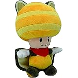 Amazon.com: Little Buddy Toys Nintendo Flying Squirrel Mario 9" Plush ...