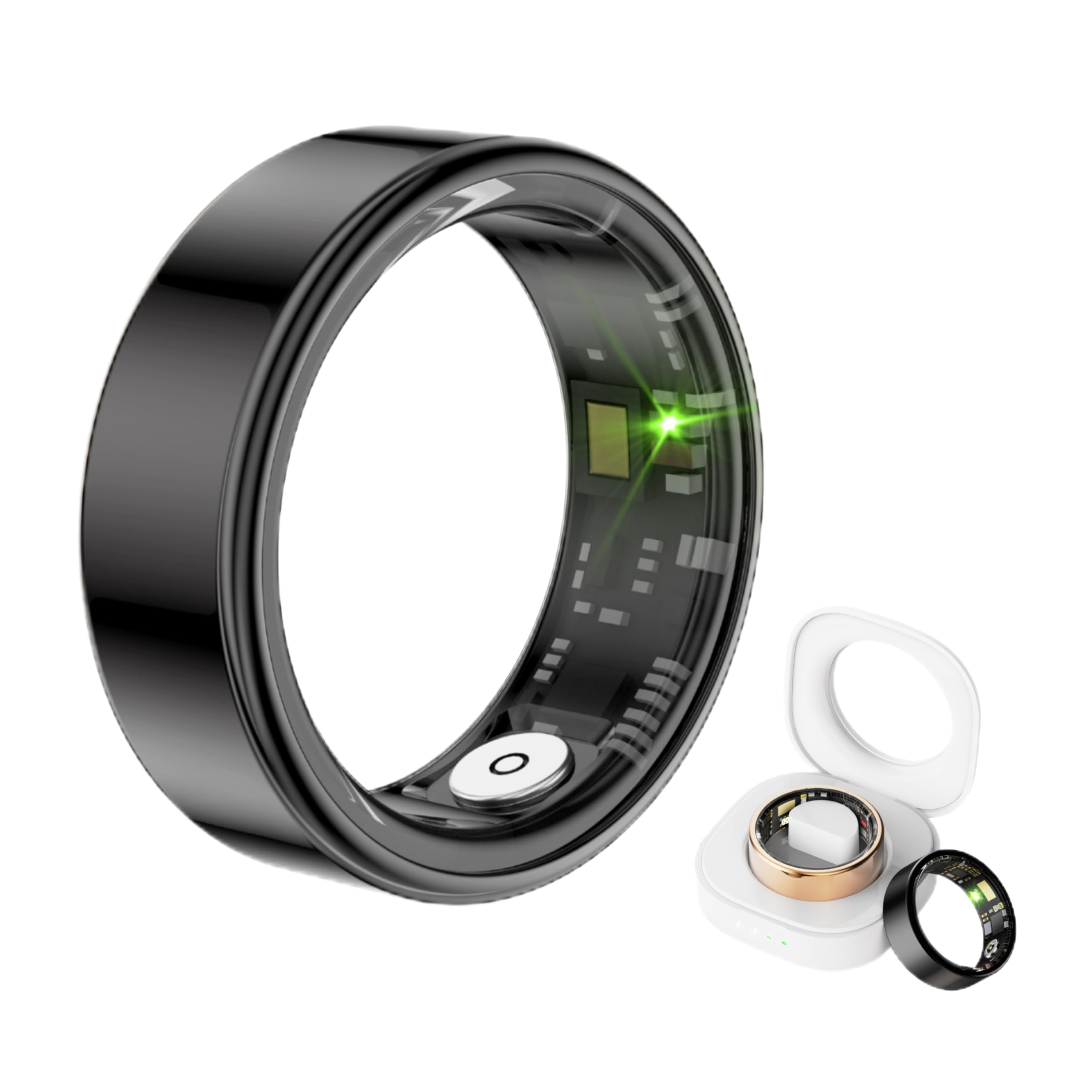 Size 12--Smart Ring Health Tracker, Anillo Inteligente para Hombre ...