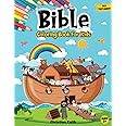 Bible Coloring Book for Kids: Christian Coloring Book for Children with ...