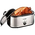 Amazon.com: 20 Quart Electric Roaster Oven with Self-Basting Lid ...