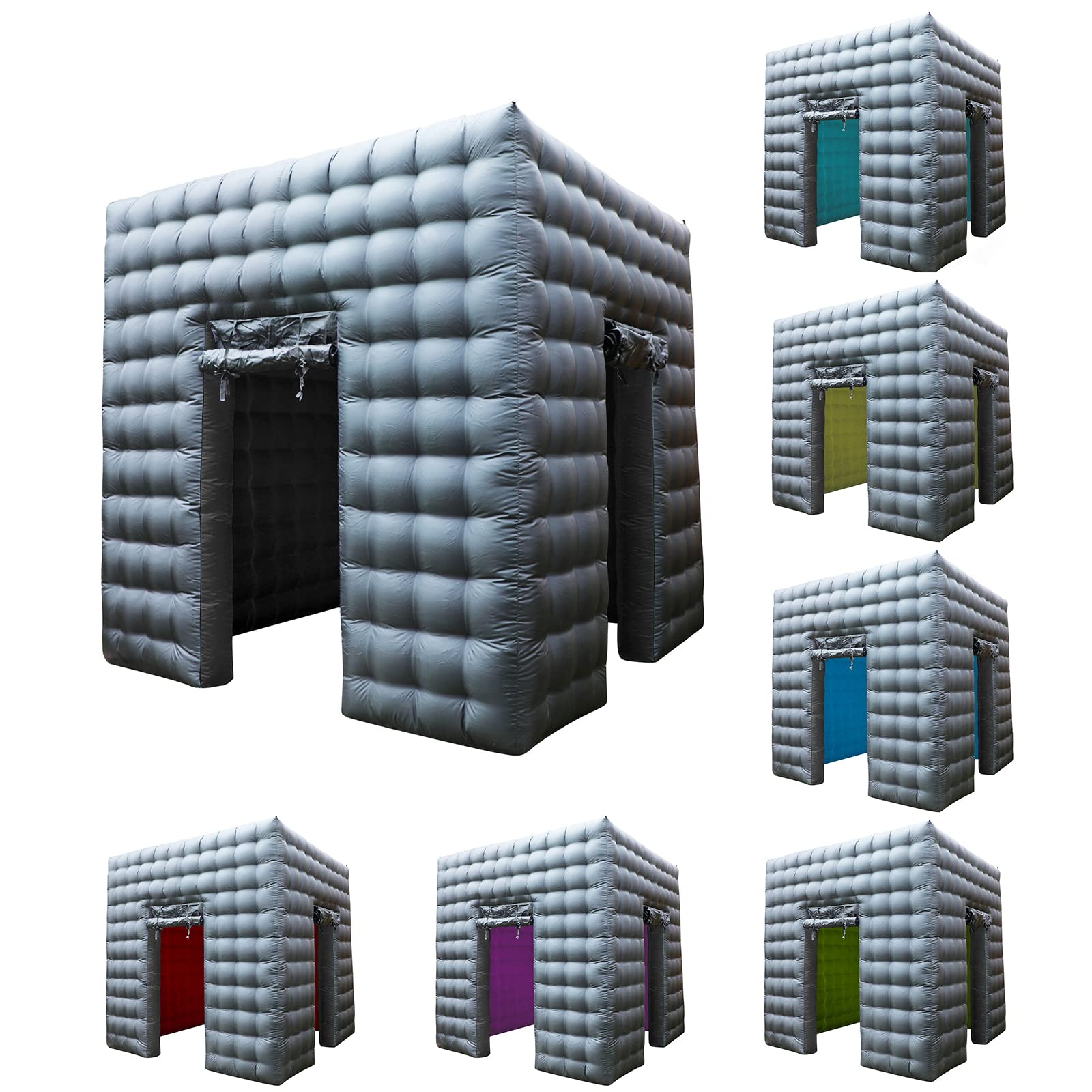 Inflatable Photo Booth 2 Doors,Xmaybang Large Inflatable Tent (9.2 X 9. ...