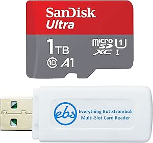 SanDisk 1 Terabyte Ultra Class 10 Memory Card 1TB Memory Card for OLED ...