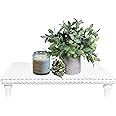 Amazon.com: GENMOUS Farmhouse White Dispaly Risers Pedestal Stand For ...