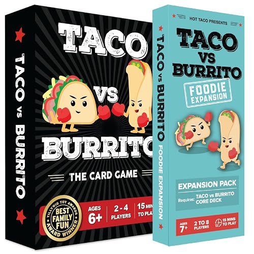 Taco vs Burrito + Foodie Expansion Bundle - The Wildly Popular ...