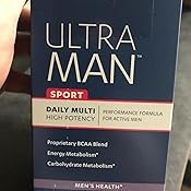 Amazon.com: Vitamin World Ultra Man Max Daily Multivitamin | Feat. Zinc ...