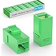 Amazon.com: Sokqovt CAT6 RJ45 Keystone Coupler (24 Pack), Cat6 Keystone ...