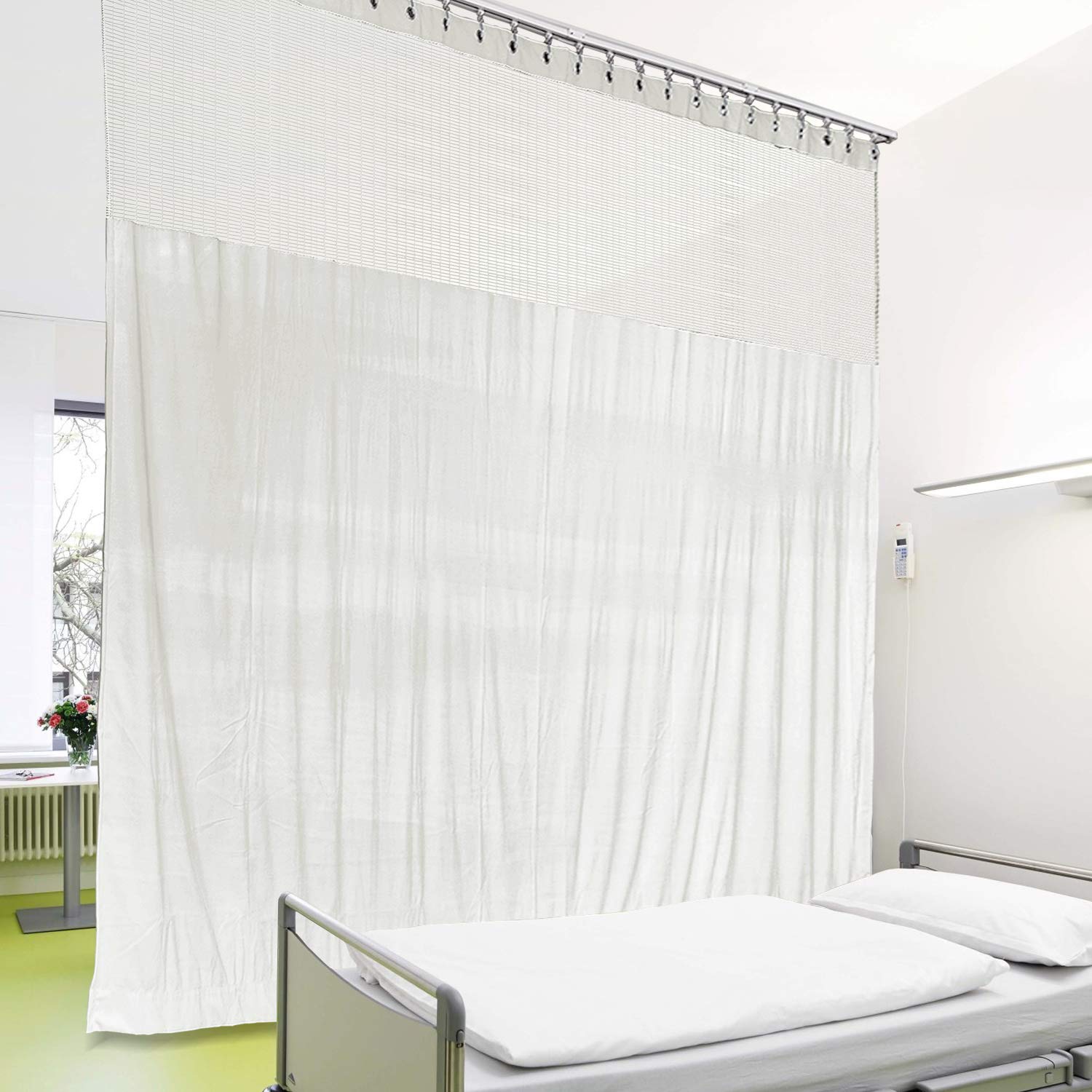 Cololeaf 8ft Wide X 8.5ft Tall Medical Curtains Privacy Hospital ...