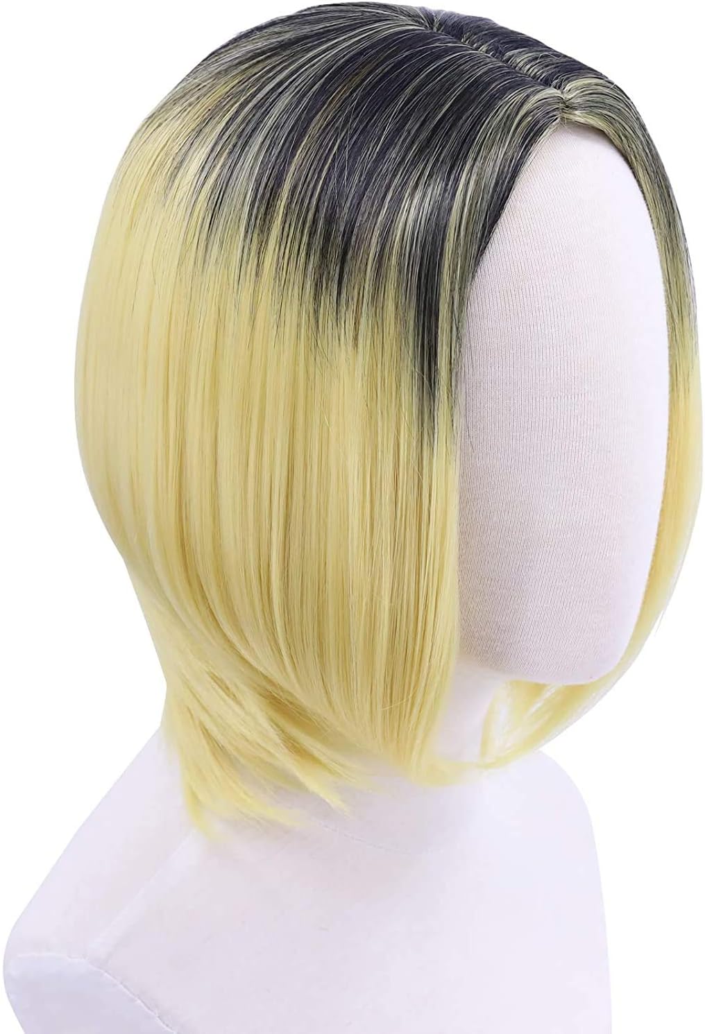 Topcosplay Kenma Kozume Wig Inspired by Haikyuu!! Short Blonde Wig with ...