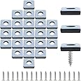 Amazon.com: Suiwotin 24pcs 1" (25mm) Screw on Furniture Sliders, Teflon ...