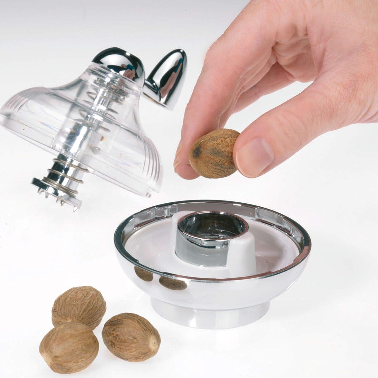 Westmark Nutmeg Grinder, With Storage Area, Plastic/Stainless Steel ...