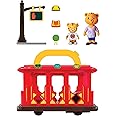 Amazon.com: Daniel Tiger's Neighborhood Deluxe Electronic Trolley ...