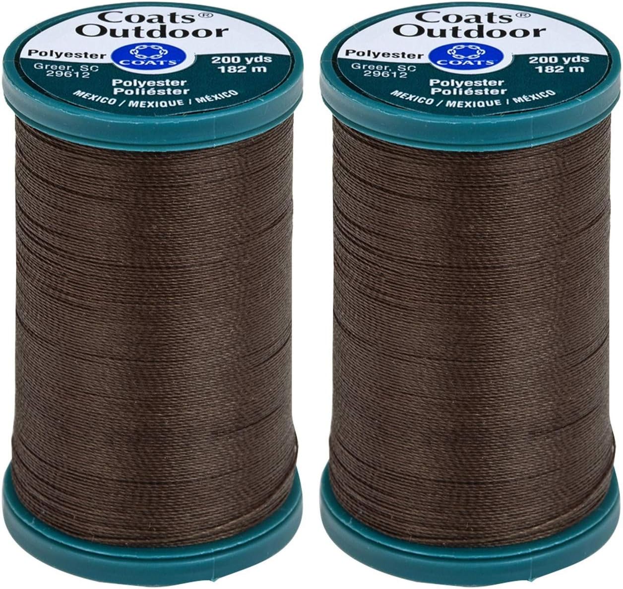 Amazon.com: Coats 2-Pack Bundle - Outdoor Living Thread 200 Yards Each ...
