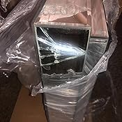 Amazon.com: ACME Nysa Console Table - - Mirrored: Kitchen & Dining