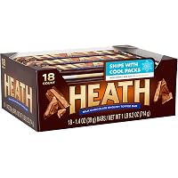 Amazon.com : HEATH Milk Chocolate English Toffee XL Candy, 4 oz Bar (16 ...