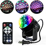 LEDBLE Disco Ball Light Bluetooth Mobile APP Control, Sound Activated ...