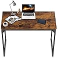 Amazon.com: HCB Computer Desk 39inch Home Office Desk Writing Study ...
