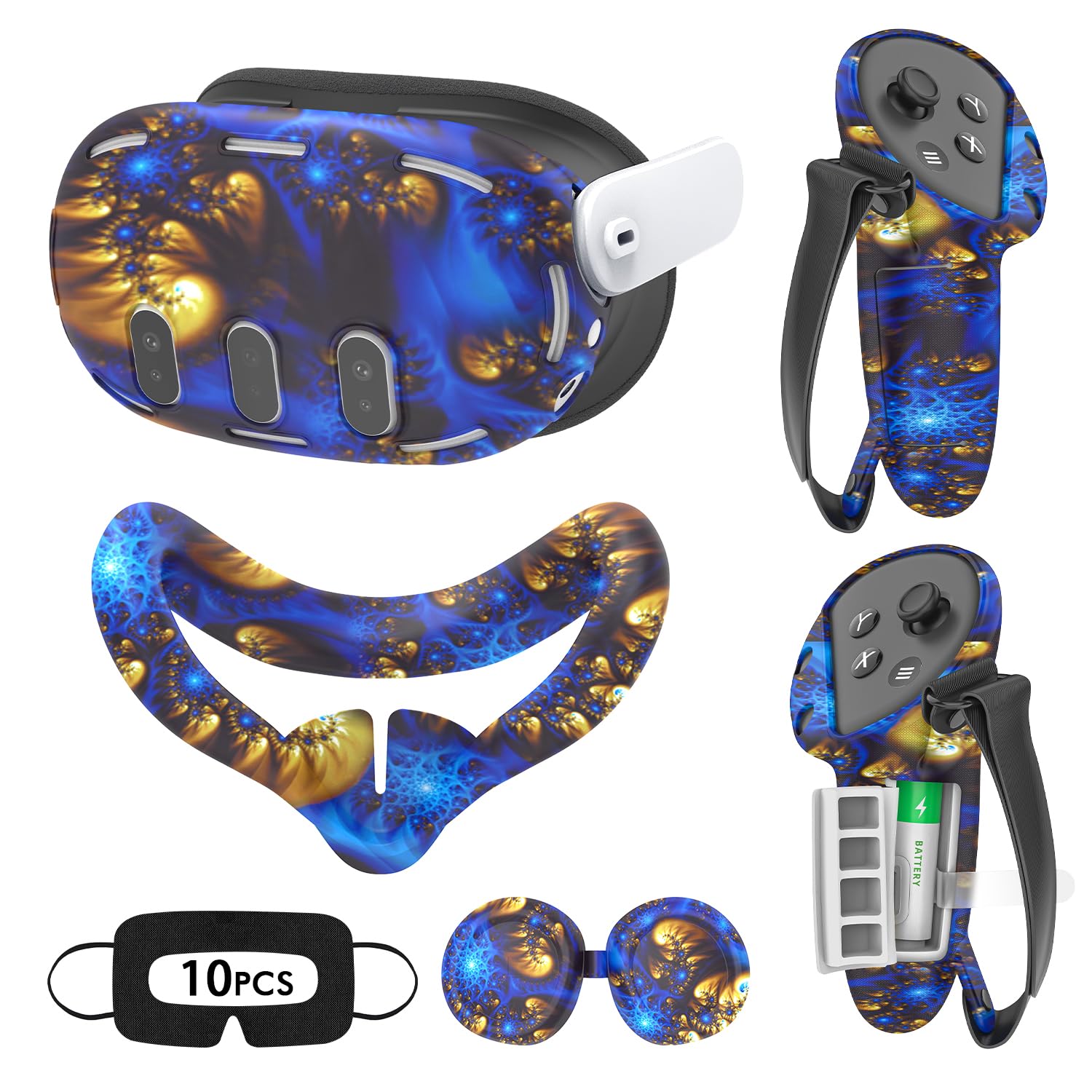 Tyasoleil VR Silicone Case for Meta Quest 3, Design Upgraded ...