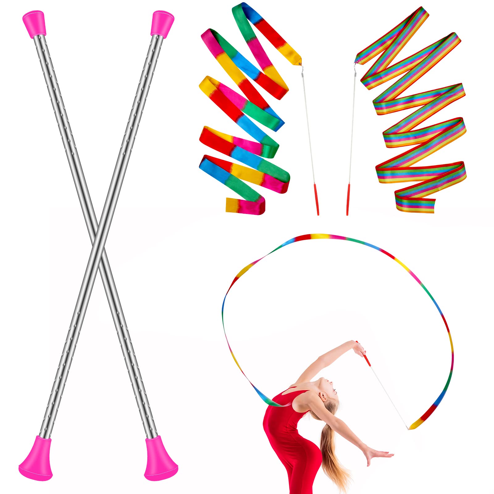 Mua HyDren 4 Pieces Batons for Twirling Marching Band Baton Standard ...