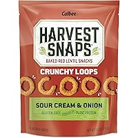 Amazon.com: Harvest Snaps Veggie Chips (Sour Cream and Onion Crunchy ...