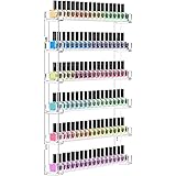 Amazon.com : Professional Wall Mount Nail Polish Rack, 6 Tiers Salon ...