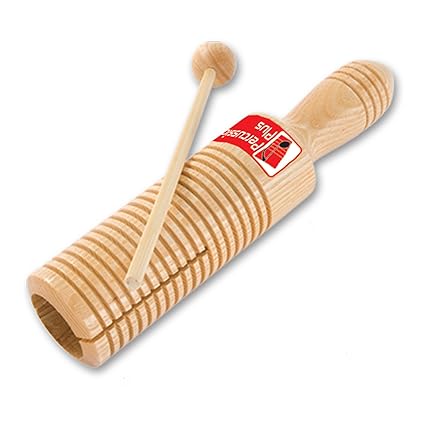 Percussion Plus Single Wooden Agogo: Amazon.co.uk: Musical Instruments