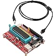 Amazon.com: Programmer, Programmer Kit Pic16F877A,Microchip Learning Board Pic16F877A ...