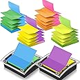 Amazon.com : 18 Pcs Pop up Note Dispenser Set 2 Pcs Black Sticky Note ...