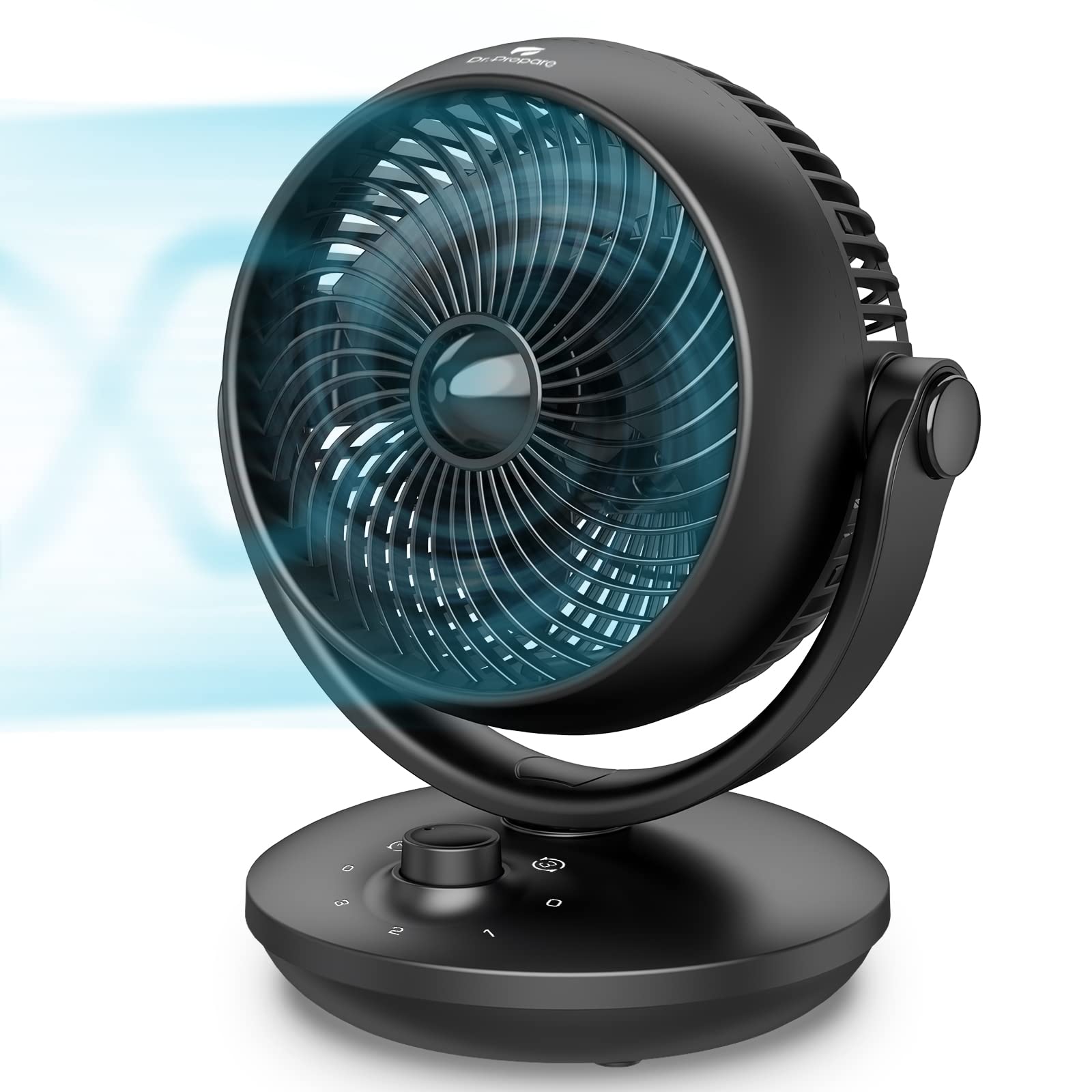 Mua DR.PREPARE Table Fan Quiet Fan 28 dB Recirculation Fan 70 ...