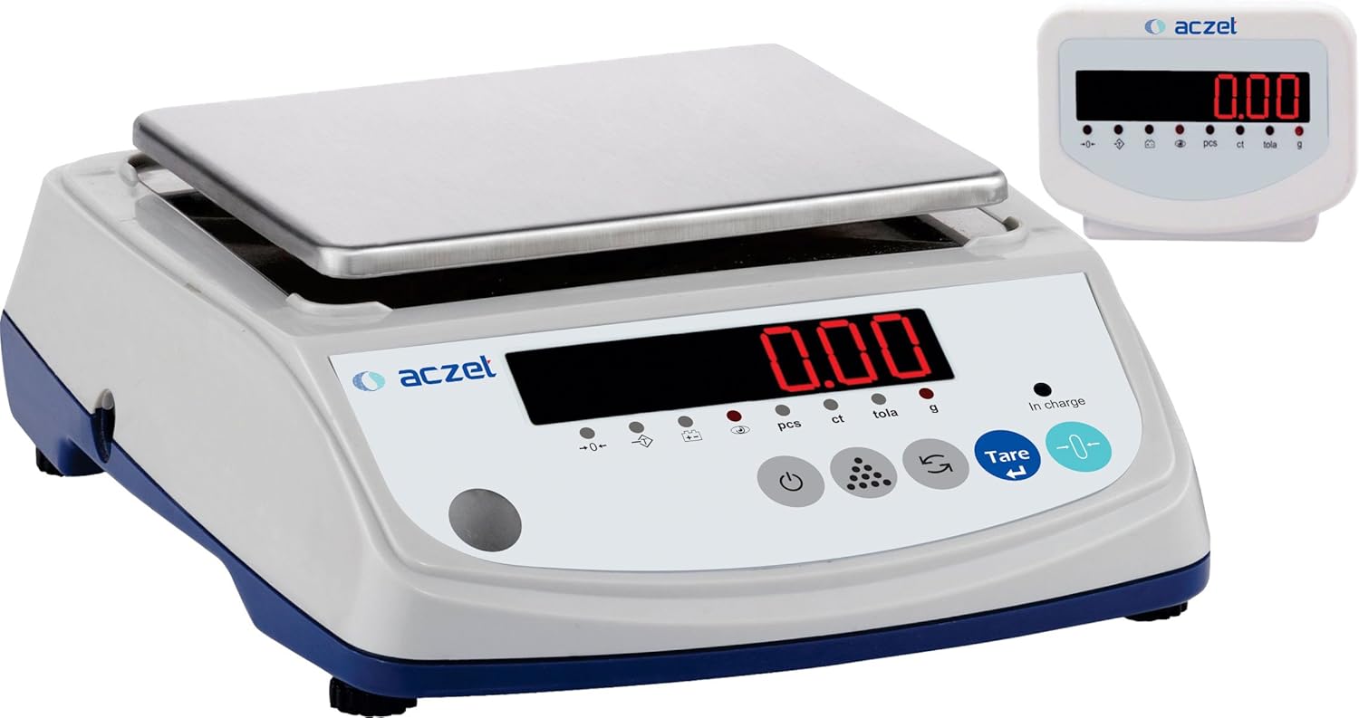 Aczet CG 1202 Precision Balance for 1200g Capacity: Amazon.in ...