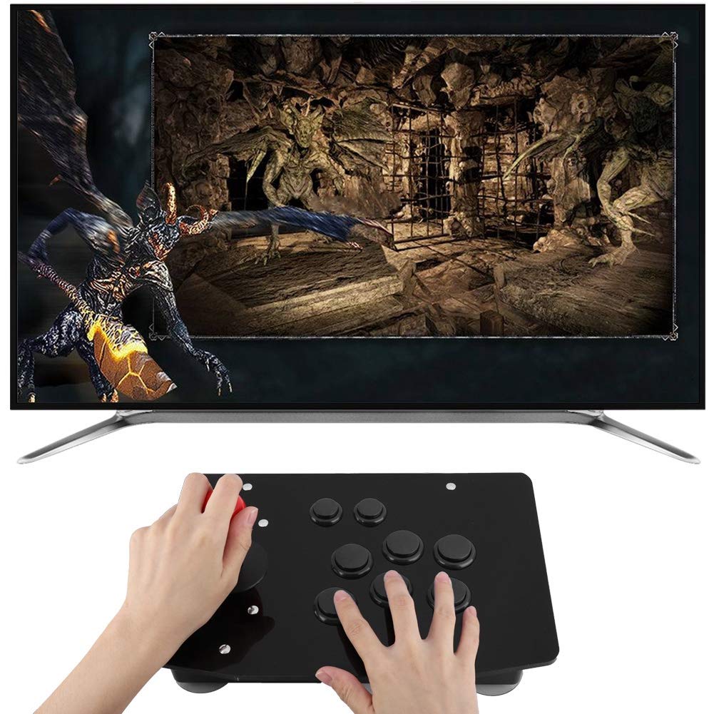 Mua Arcade Fight Stick Joystick, USB Arcade Controller Joystick Console, Fighting Stick with 8 ...