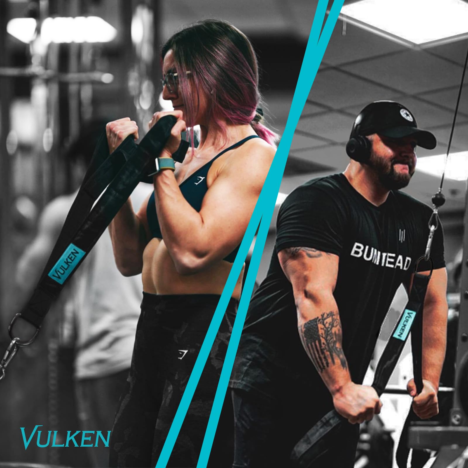 Mua Vulken Tricep Rope Cable Attachment. Two Size in One Extra Long ...