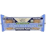 Amazon.com : Edward & Sons Brown Rice Snaps, Unsalted Plain with ...
