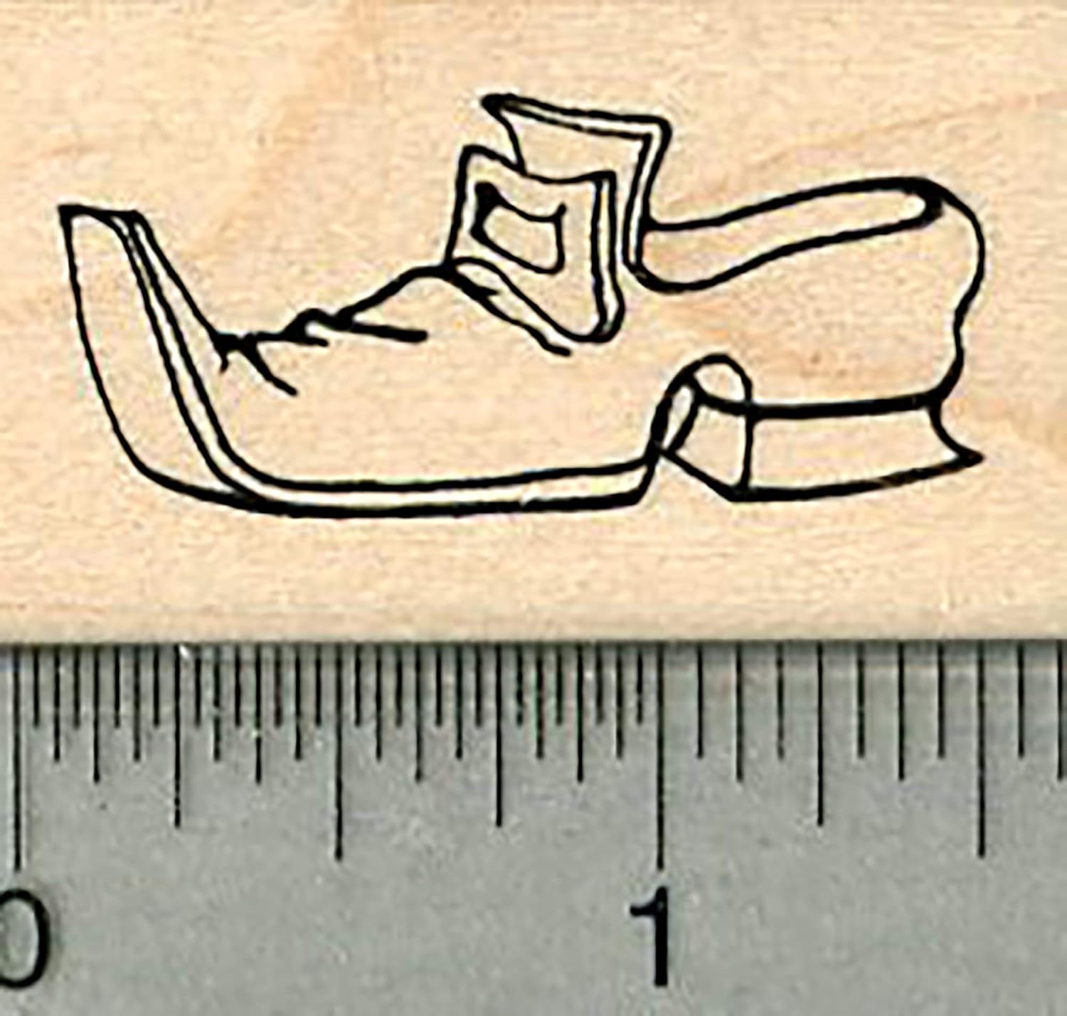Amazon.com: Pilgrim Shoe Rubber Stamp, Facing Left, with Buckle: Arts ...