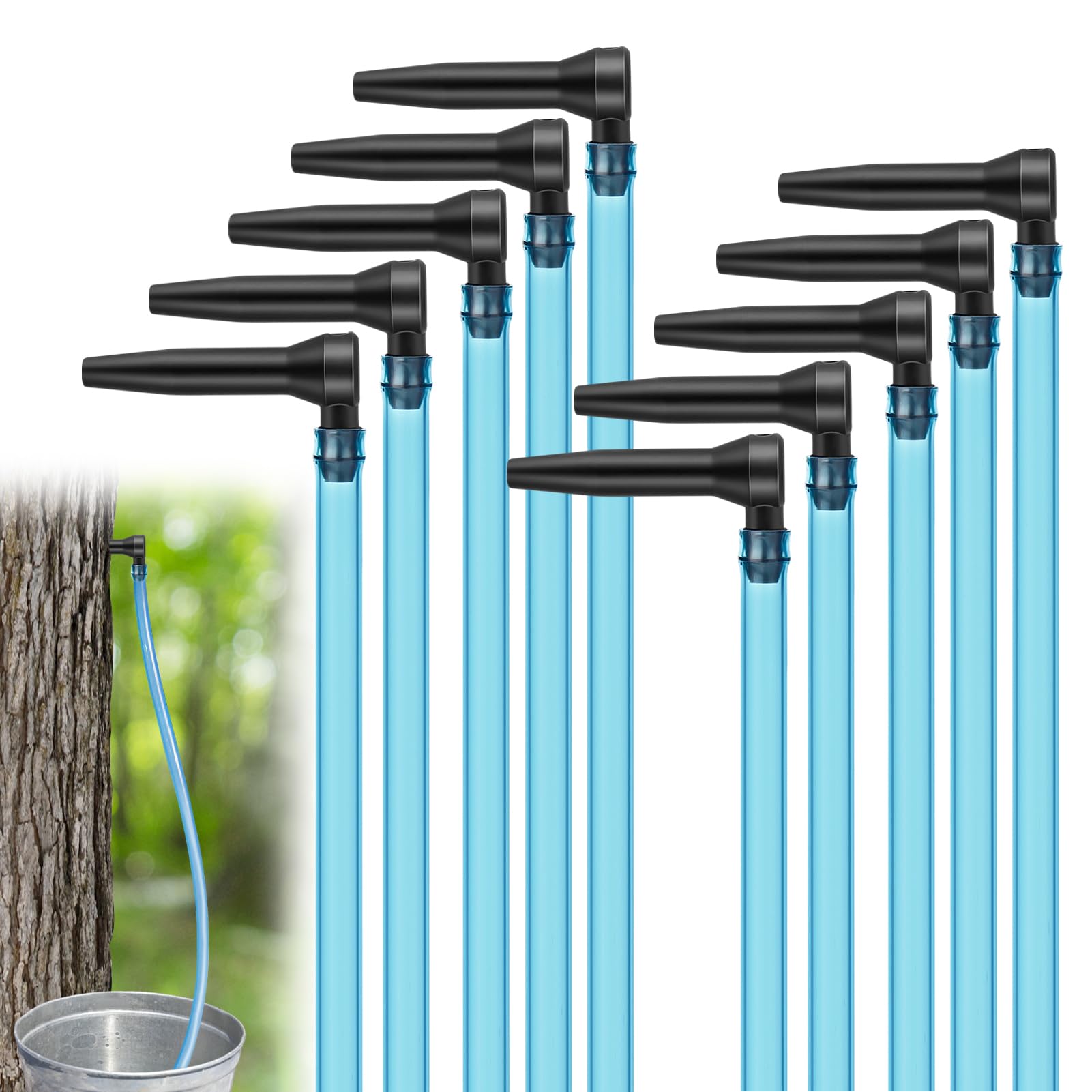 Mua 10 Set Maple Syrup Tapping Kit - Reusable 3 Ft Food Grade Tubing ...