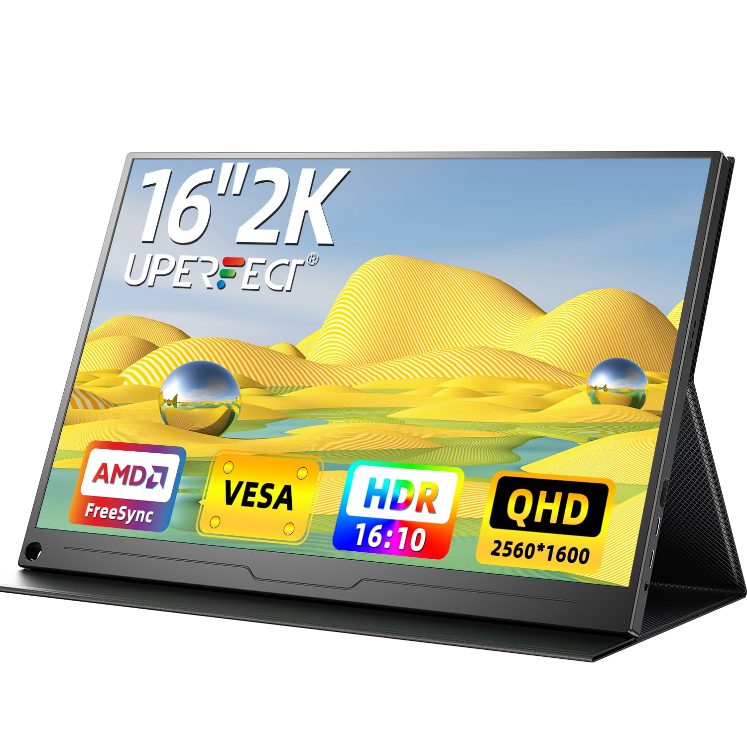 Mua 2K Portable Monitor, 16" 2560x1600 QHD Portable Gaming Monitor HDR ...